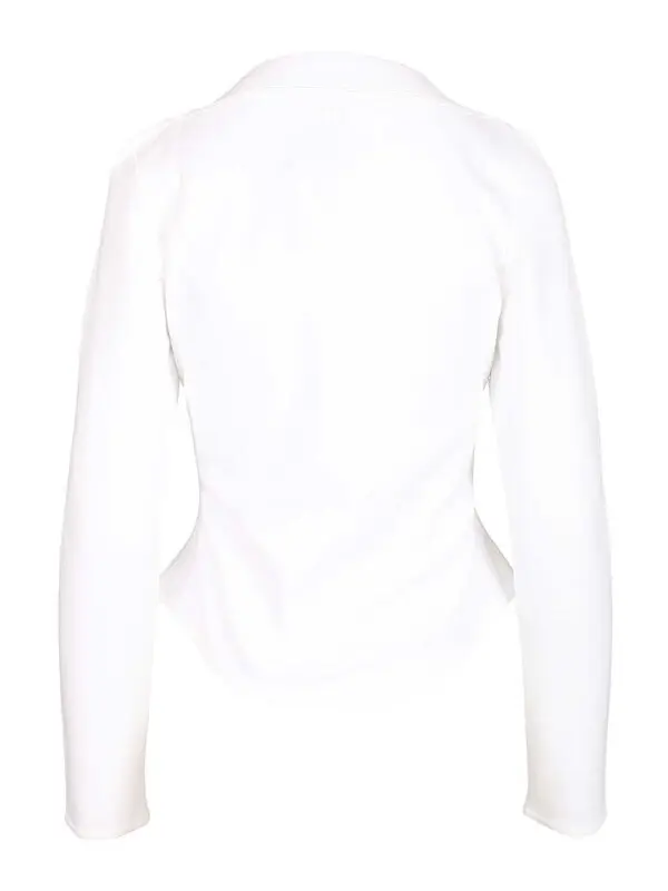 Alaïa Long-sleeved Cotton Jersey T-shirt