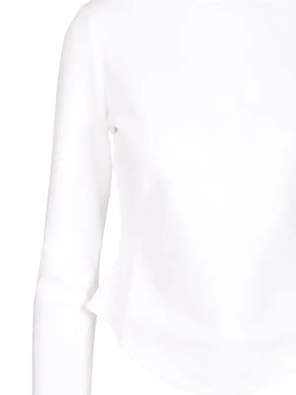 Alaïa Long-sleeved Cotton Jersey T-shirt