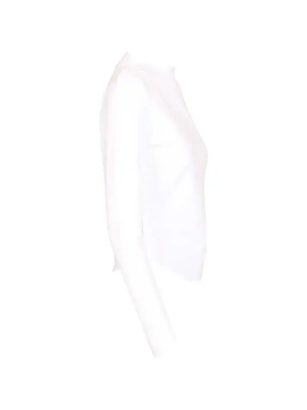 Alaïa Long-sleeved Cotton Jersey T-shirt