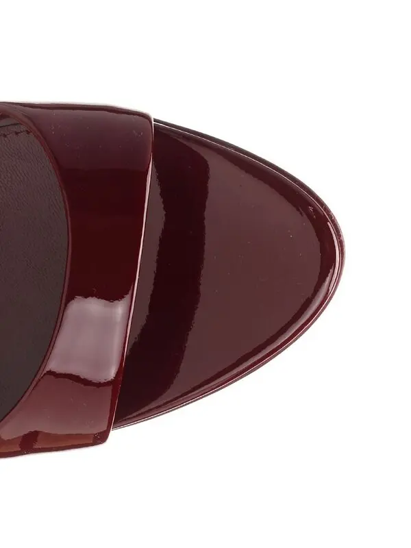 Paris Texas Lidia" Patent Leather Mules - Multicolor