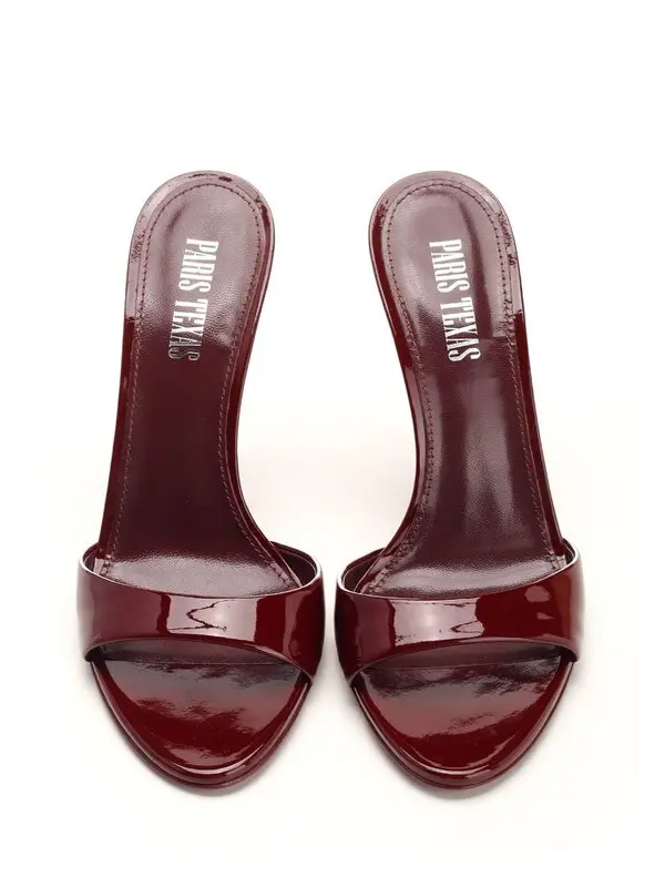 Paris Texas Lidia" Patent Leather Mules - Multicolor