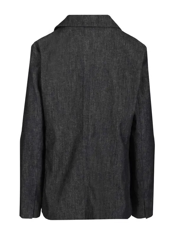 Max Mara Leone Stretch Denim Jacket - Blue