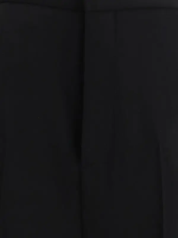 Balenciaga Wool Tuxedo Pants With Satin Band