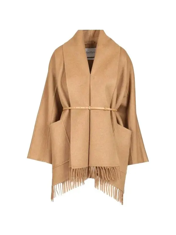 Max Mara Camel Cardigan Coat