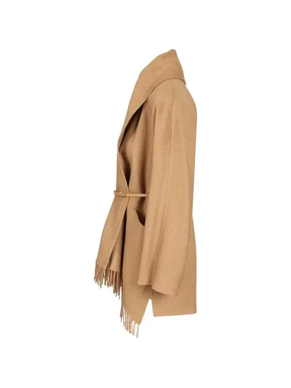 Max Mara Camel Cardigan Coat