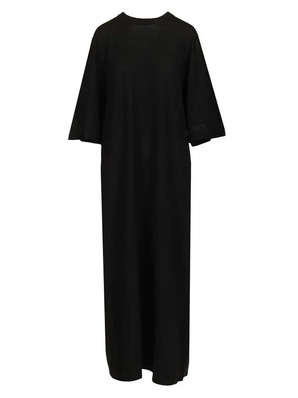 TOTEME Merino Knit Dress - Black