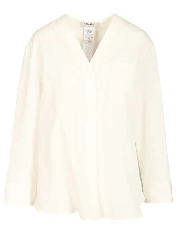 Max Mara Cotton Poplin Chicca Shirt
