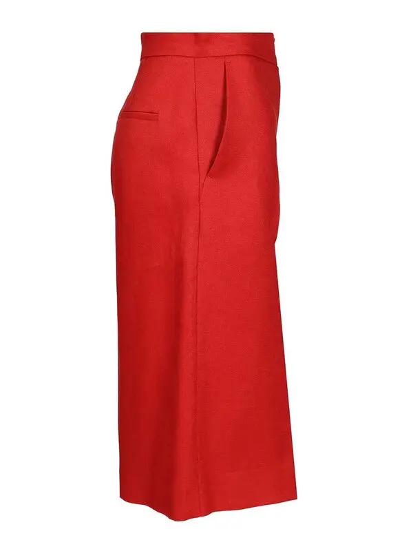 Max Mara Linen Twill Bermuda Shorts