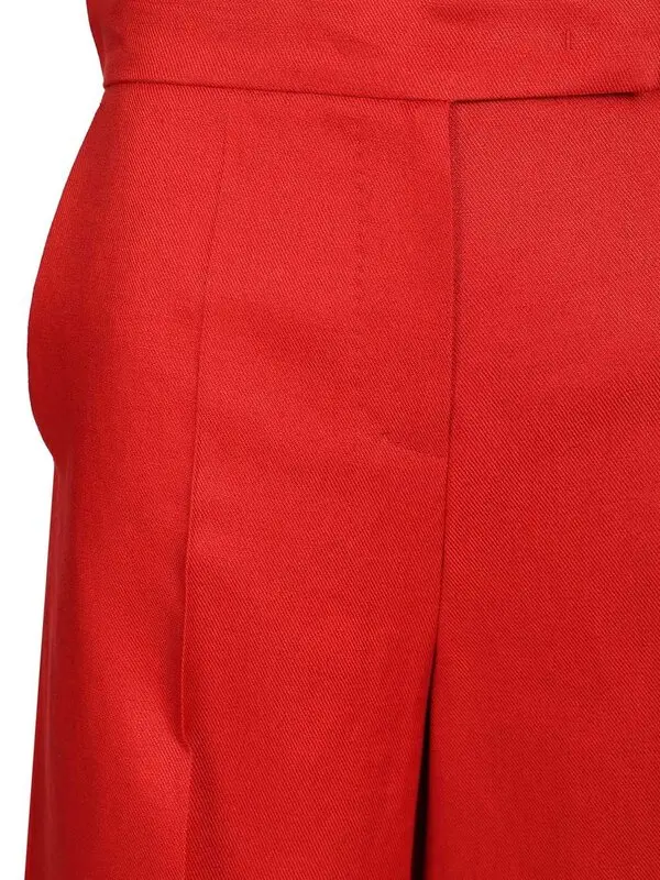 Max Mara Linen Twill Bermuda Shorts