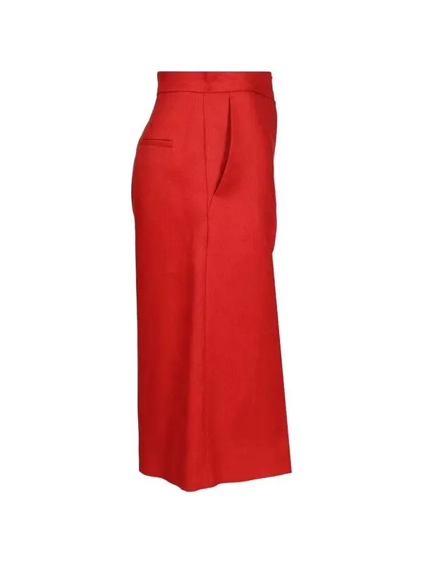 Max Mara Linen Twill Bermuda Shorts