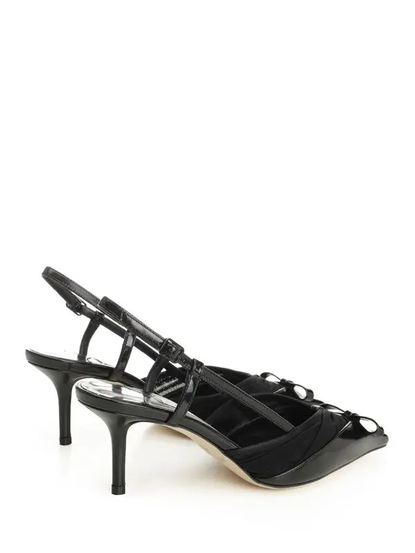 JIMMY CHOO Afia Mesh Décolleté 65