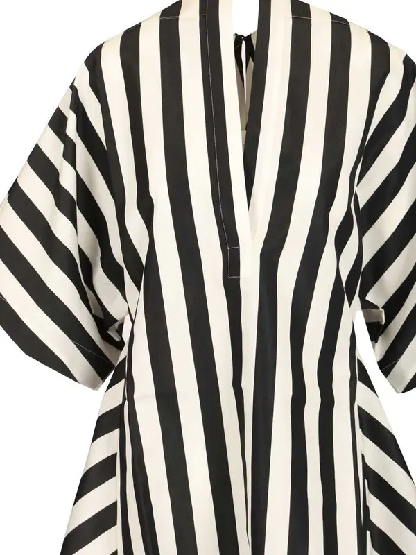 Jacquemus Striped Cotton-silk Tunic