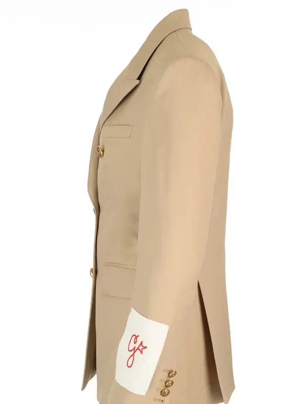 GOLDEN GOOSE Double-breasted Wool Blazer