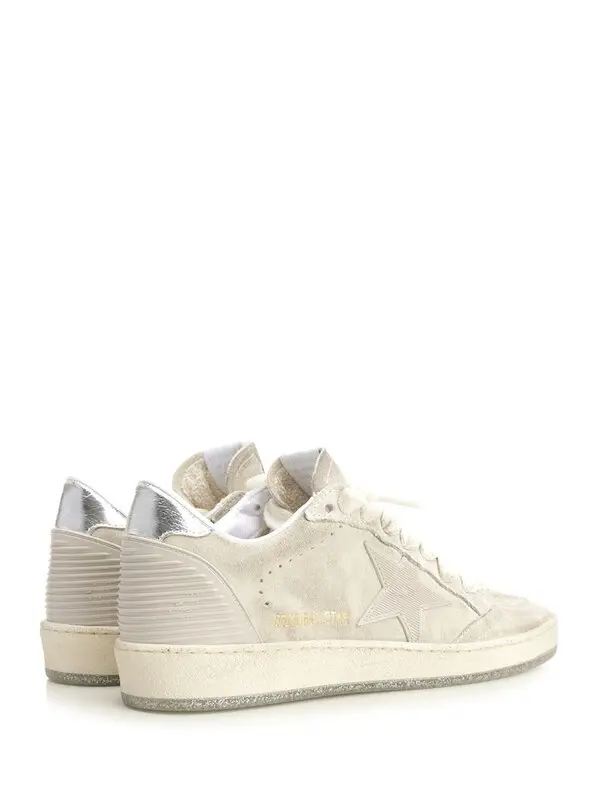 GOLDEN GOOSE Ball Star Suede Sneakers With Star Detail
