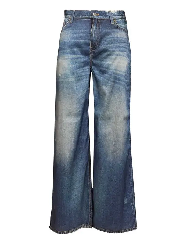GOLDEN GOOSE Boyfriend Jeans - Blue