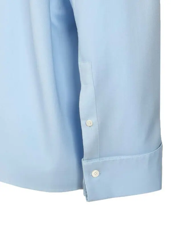 Loewe Wool And Silk Shirt With Side Drapes