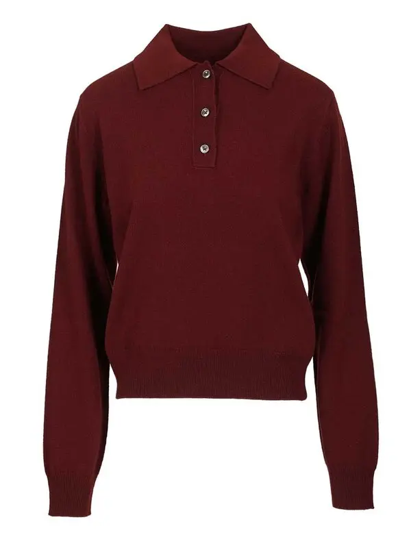 MAISON MARGIELA Wool Polo Shirt - Multicolor