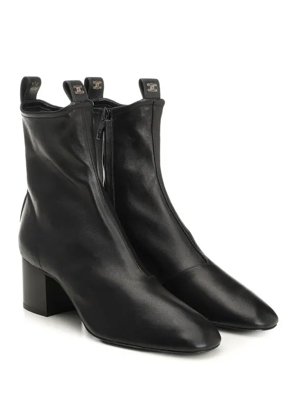 Celine Cheri Zip Ankle Boot