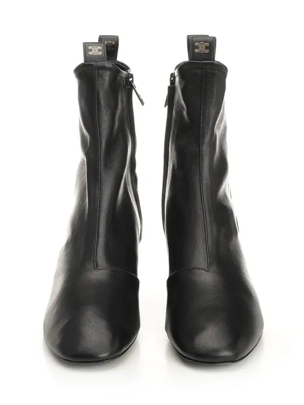 Celine Cheri Zip Ankle Boot