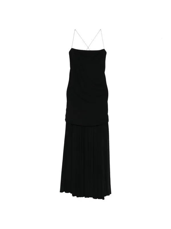 Jacquemus Abiha Gathered Jersey Maxi Dress
