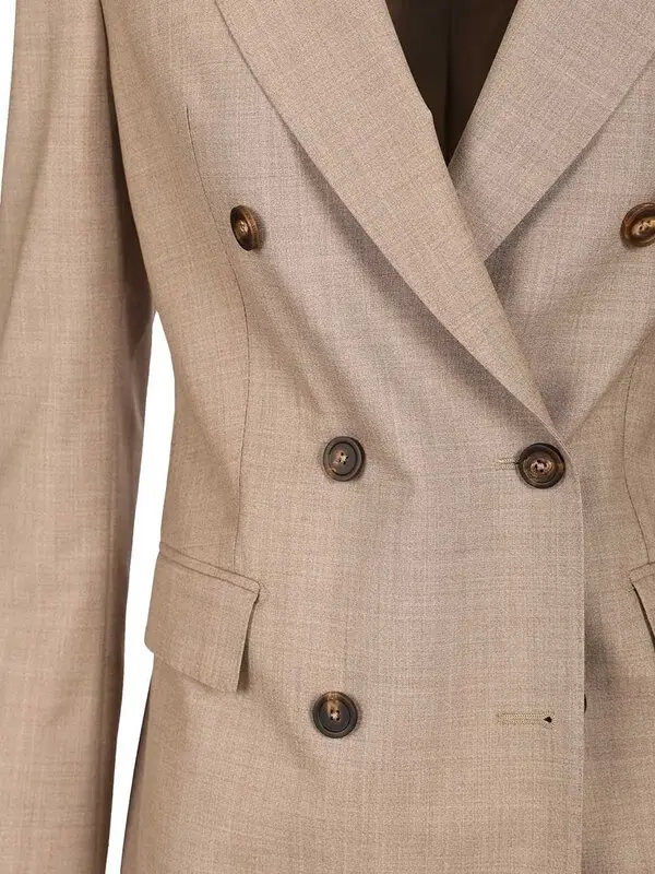 Tagliatore Double-breasted Wool And Silk Suit