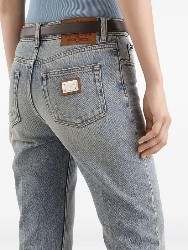 Dolce & Gabbana Straight Leg Jeans