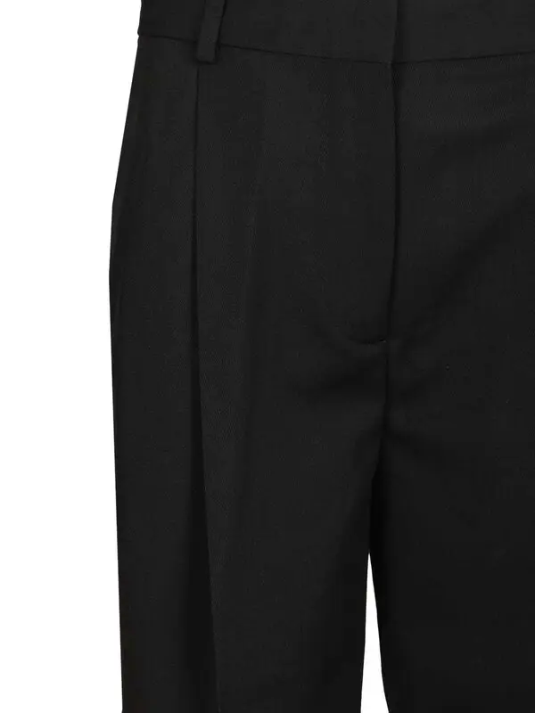 TOTEME Pleated Wool Blend Trousers