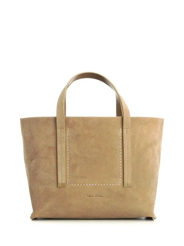 Rick Owens Suede Mini Shopper