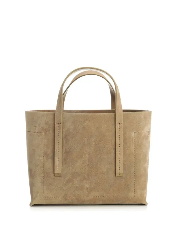 Rick Owens Suede Mini Shopper