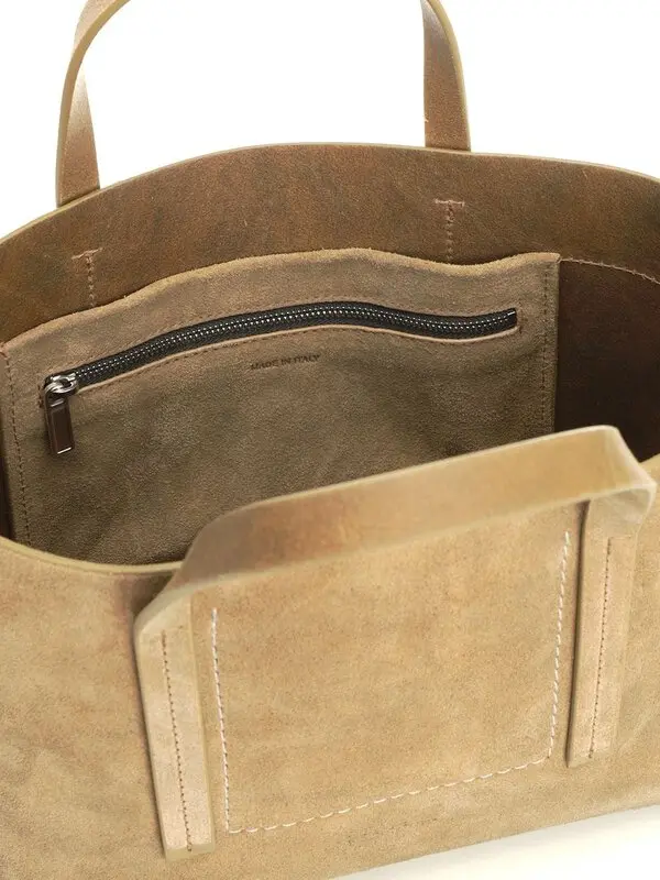Rick Owens Suede Mini Shopper