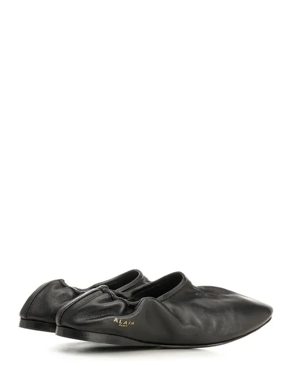 Alaïa Soft Lambskin Ballet Flats