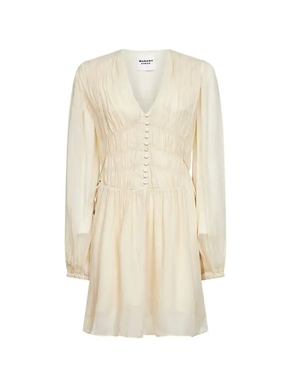 Isabel Marant Étoile Loriena Printed Muslin Dress - Multicolor