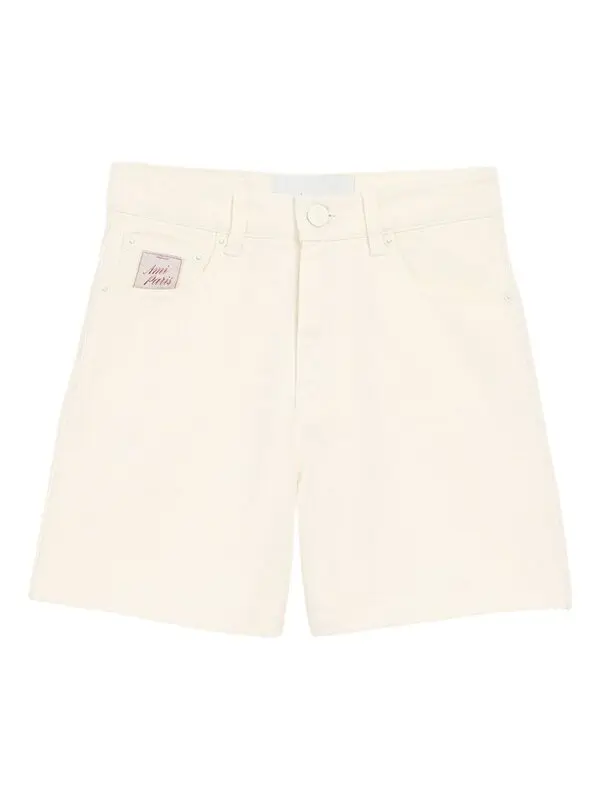AMI Paris Cotton Twill Shorts