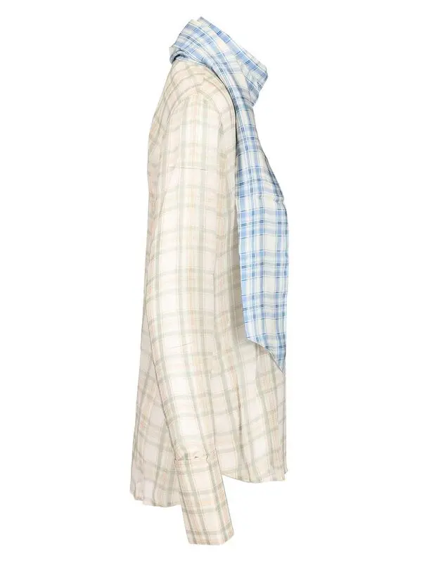 Acne Studios Silk Blouse With Scarf