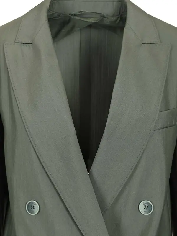 Max Mara Double-breasted Wool And Silk Blazer