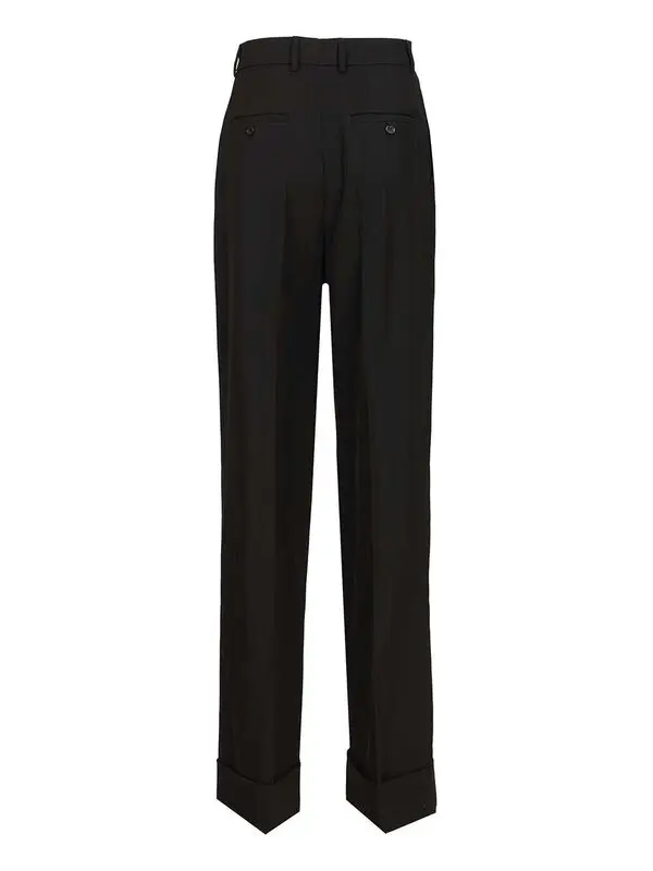 Dolce & Gabbana Wool Gabardine Trousers