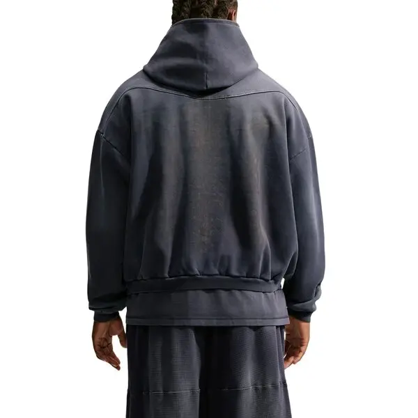 Nike Ja Standard Issue Therma-fit Hoodie 'black Ice Silver