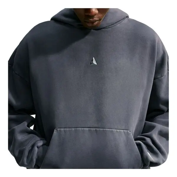 Nike Ja Standard Issue Therma-fit Hoodie 'black Ice Silver - Black/ice Silver