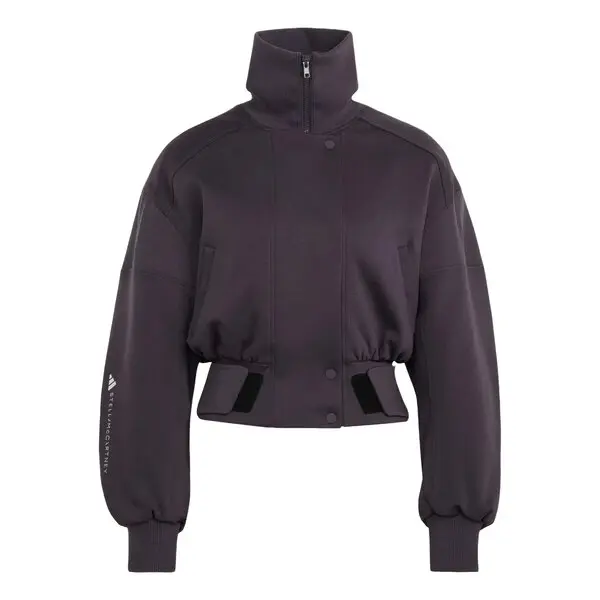 Adidas X Stella Mccartney Stadium Jacket - Aurora Black