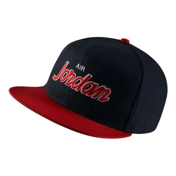 JORDAN Pro Script Cap - Black/red