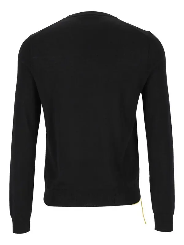 Fendi V-neck Merino Wool Sweater