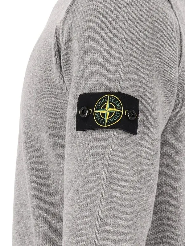 Stone Island Lambswool Crew Neck Sweater