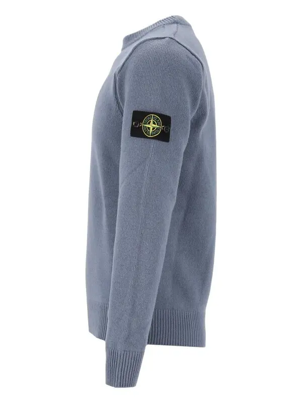 Stone Island Lambswool Crew Neck Sweater