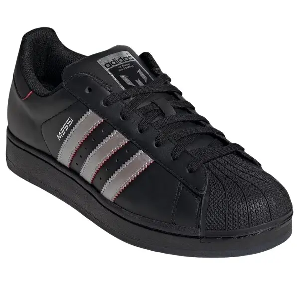 Adidas Superstar Messi 'core Black Silver Metallic