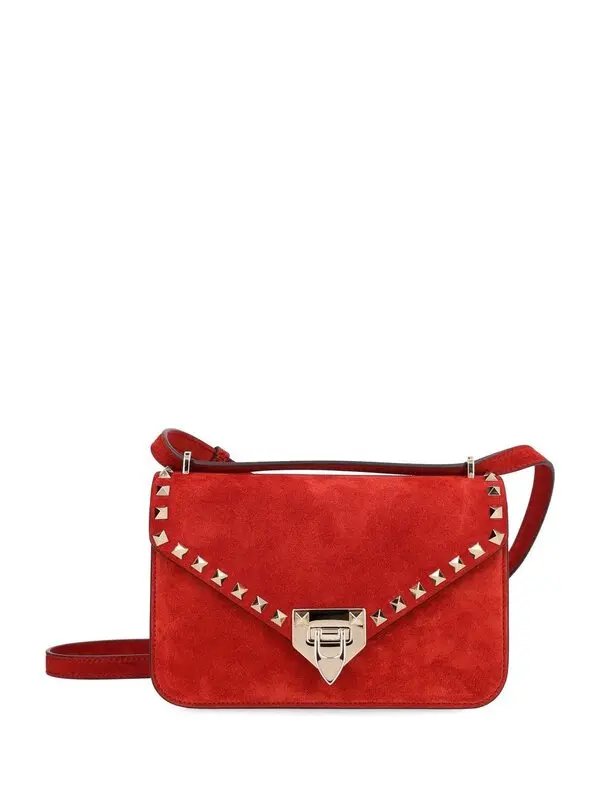 Valentino Garavani Small Rockstud Bag - Red