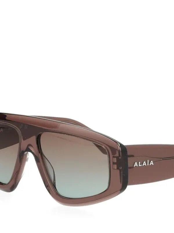 Alaïa Aviator Sunglasses - Brown