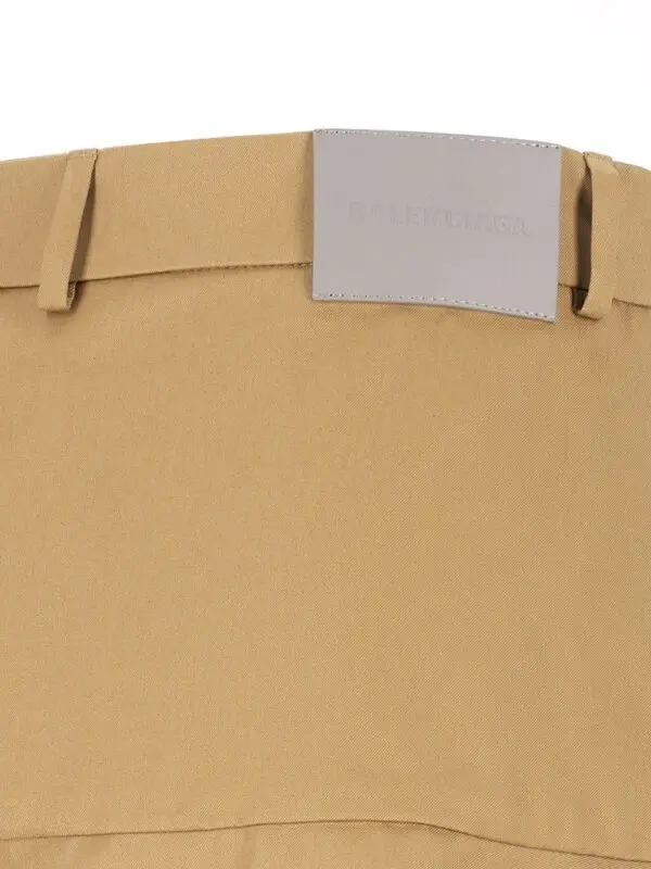 Balenciaga Cotton A-line Skirt