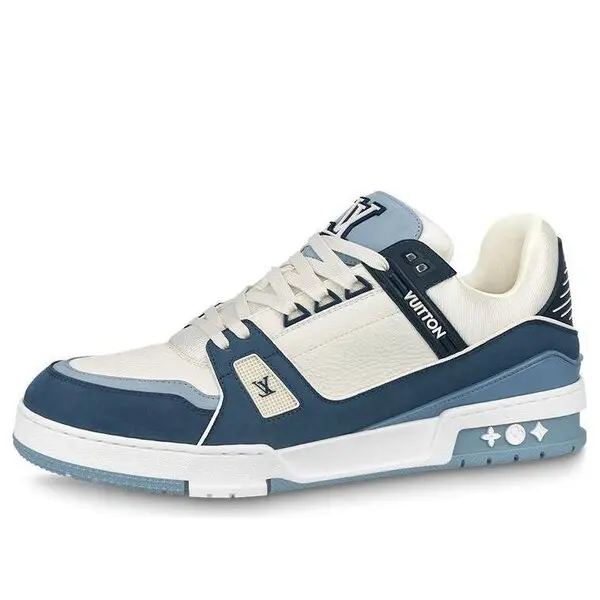 LOUIS VUITTON Trainers - White/blue