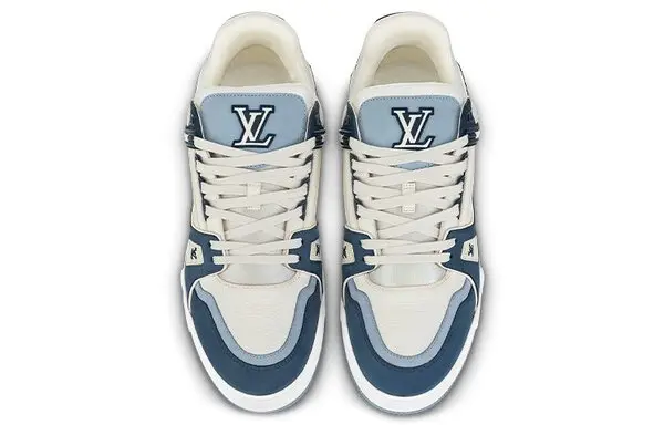 LOUIS VUITTON Trainers - White/blue