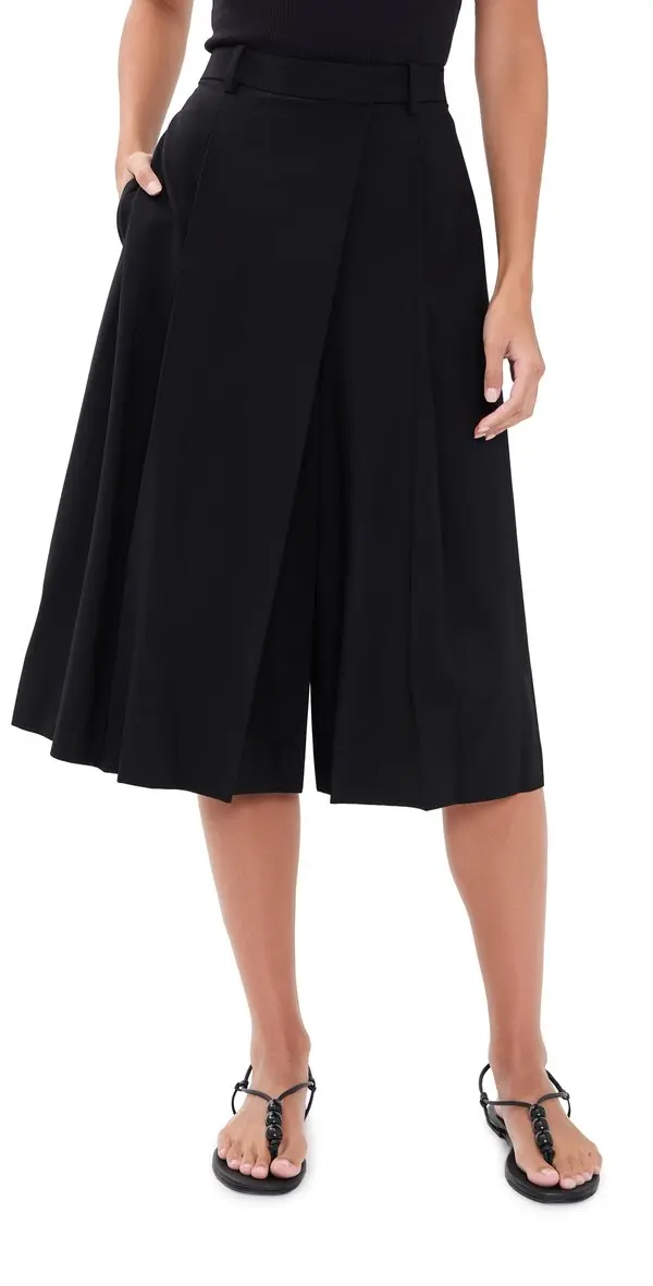 Theory Front Wrap Culottes